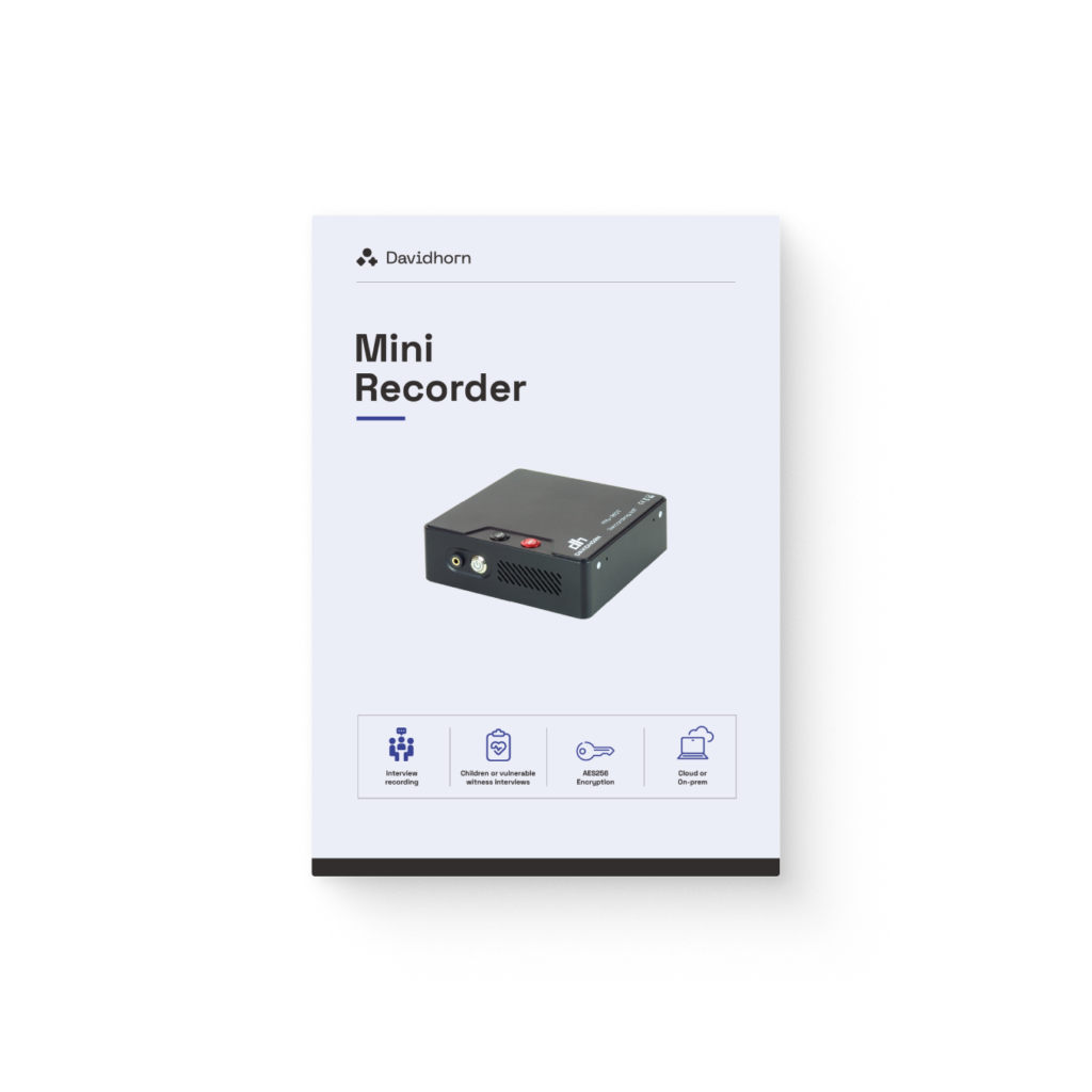 Mini Recorder – Davidhorn